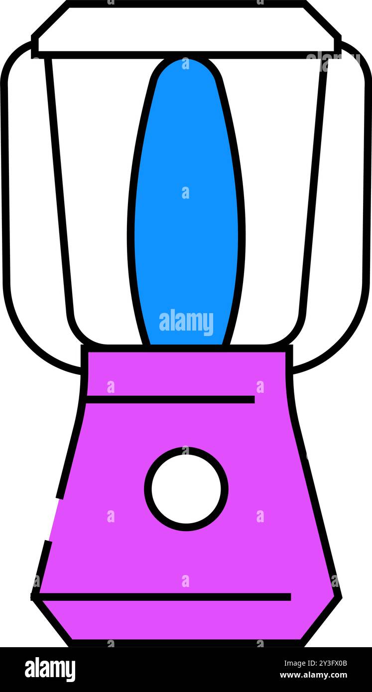 modern lamp icon color illustration Stock Vector Image & Art - Alamy