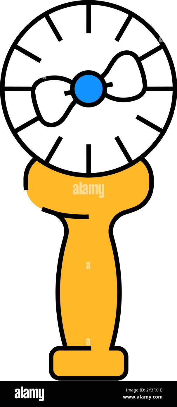 Fan remote control color Stock Vector Images - Alamy