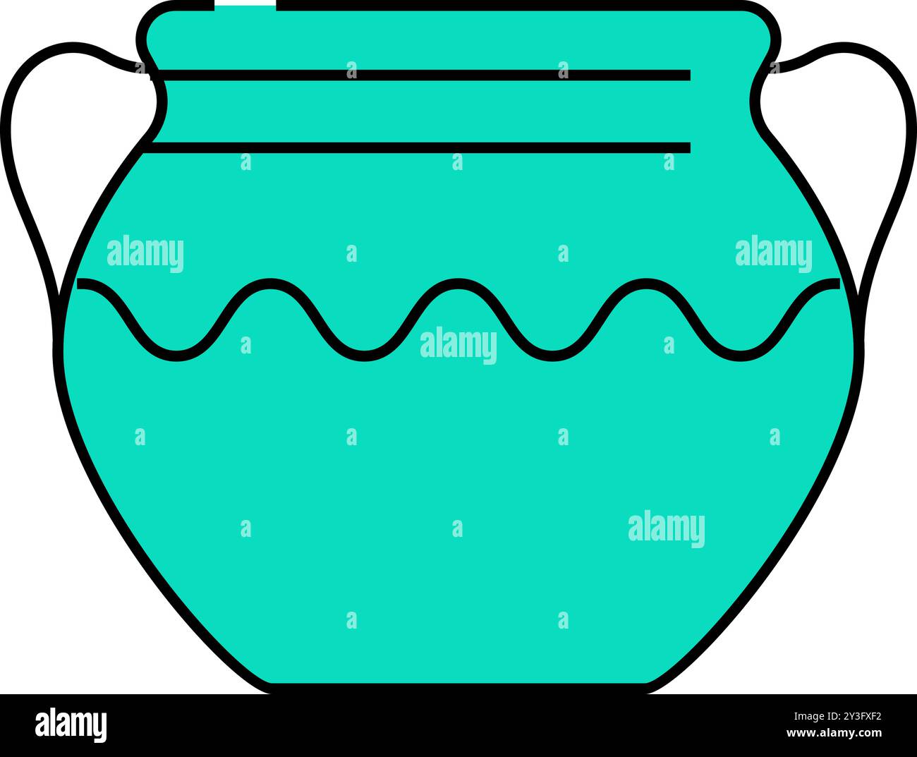 craft clay crockery icon color illustration Stock Vector Image & Art ...