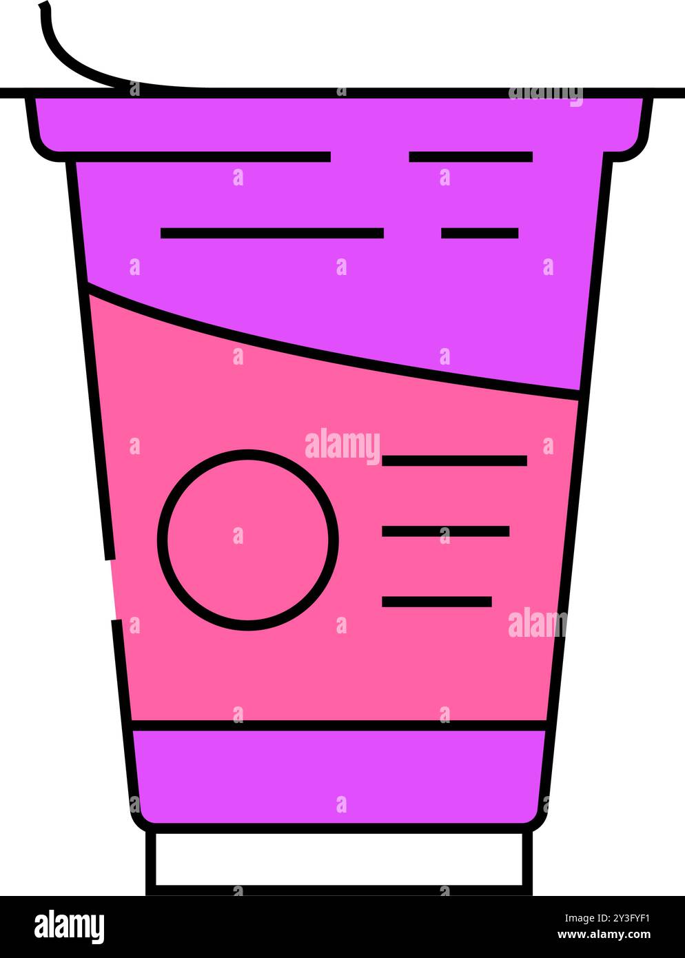Jug milk yogurt cottage Stock Vector Images - Alamy