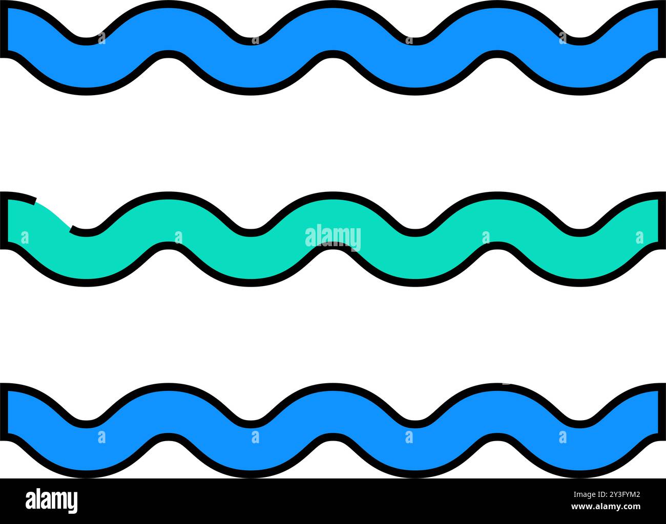 air wave icon color illustration Stock Vector Image & Art - Alamy