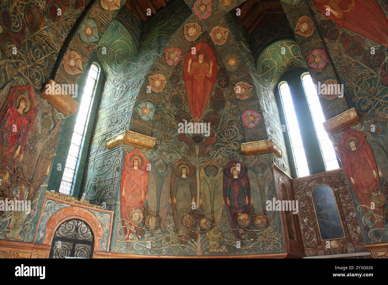 Watts Chapel, Compton, Surrey Stock Photo - Alamy