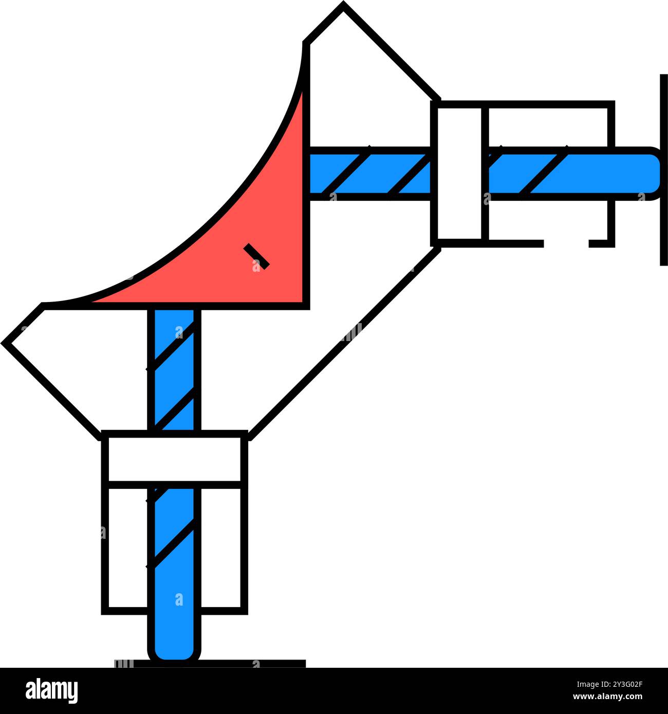 corner clamp icon color illustration Stock Vector Image & Art - Alamy