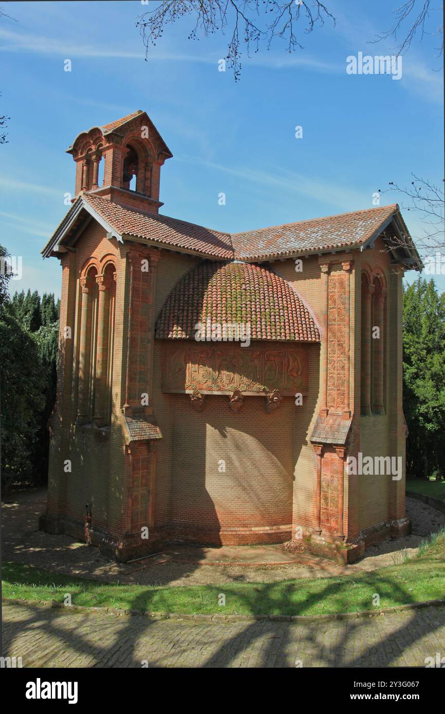 Watts Chapel, Compton, Surrey Stock Photo - Alamy