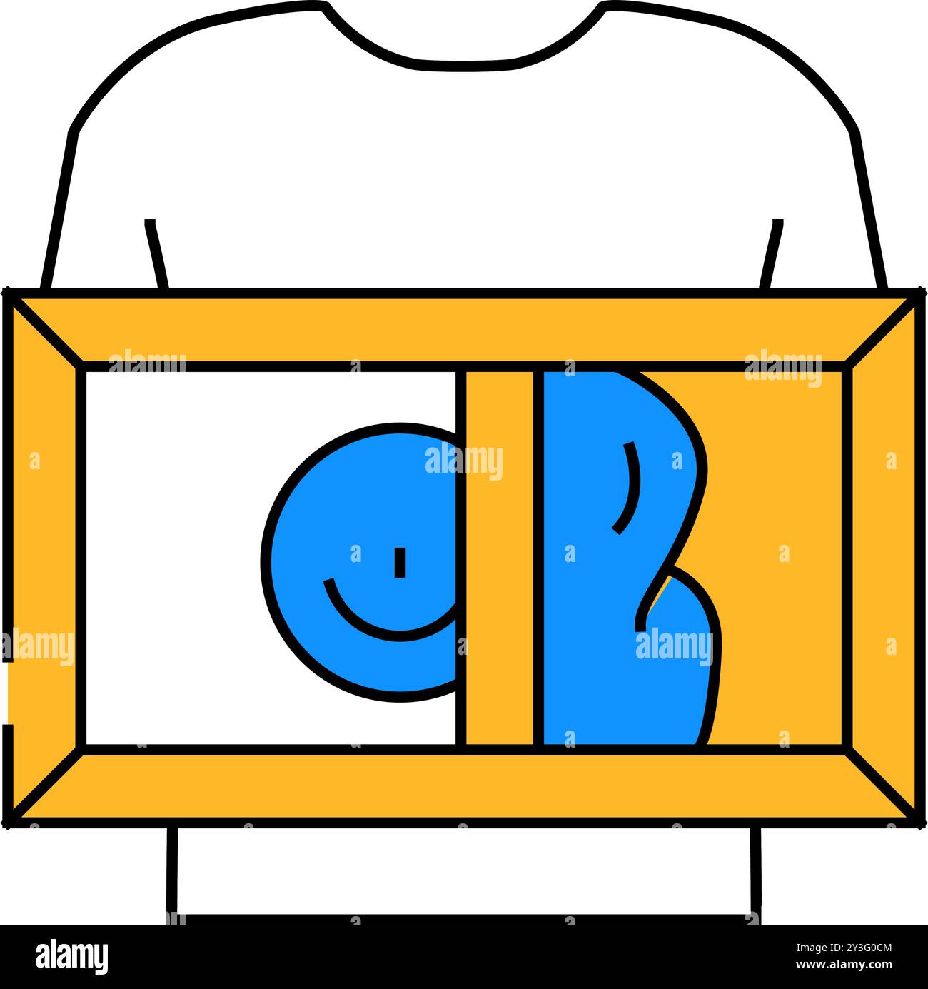 screen printing icon color illustration Stock Vector Image & Art - Alamy