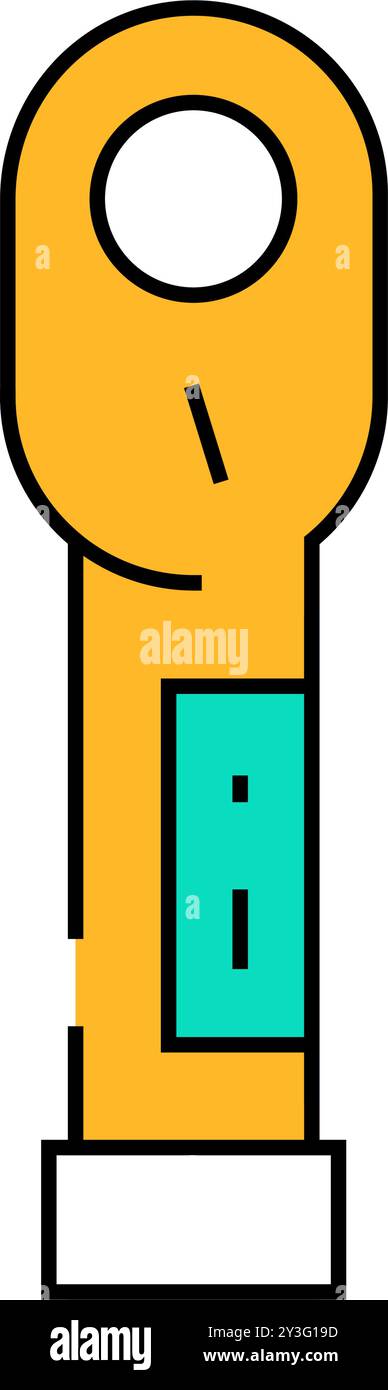 torque wrench icon color illustration Stock Vector Image & Art - Alamy