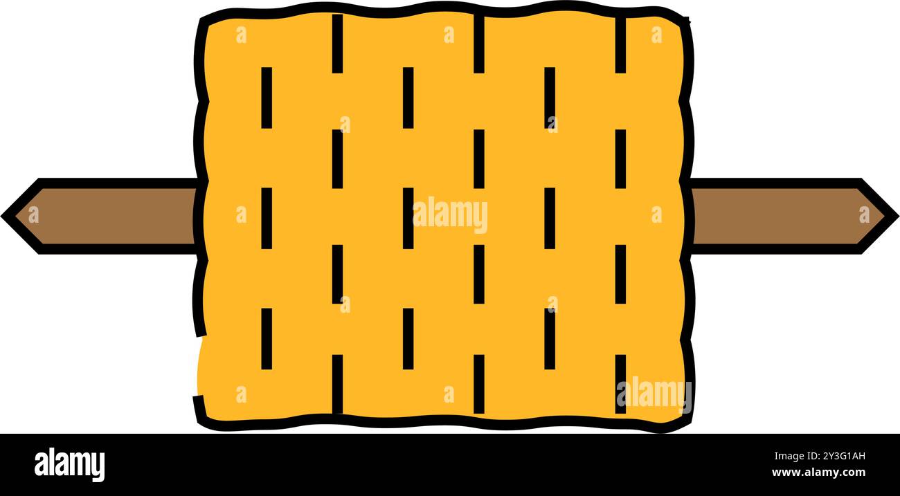 corn stick icon color illustration Stock Vector Image & Art - Alamy