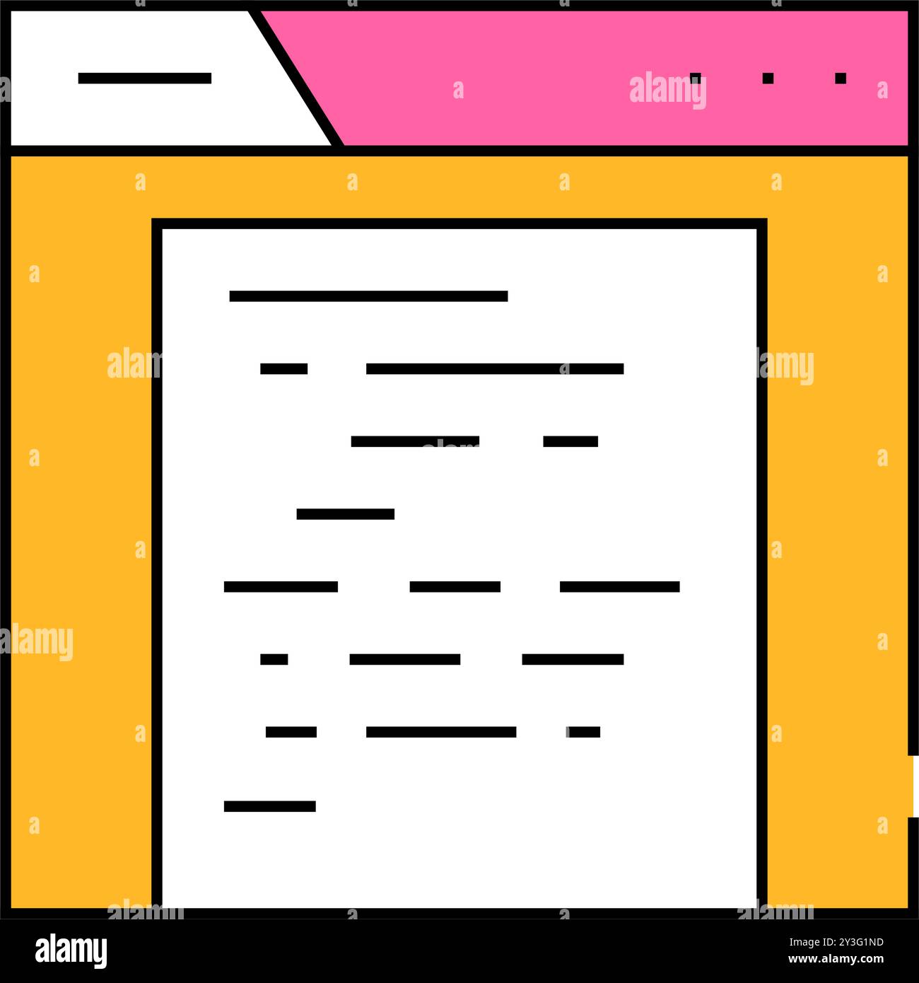 archive folder icon color illustration Stock Vector Image & Art - Alamy