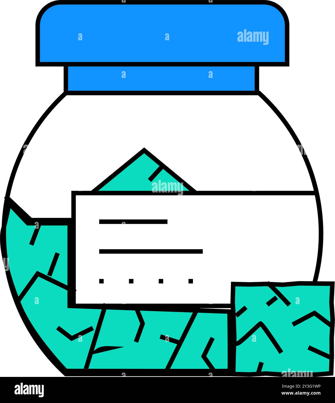 spinach granules icon color illustration Stock Vector Image & Art - Alamy