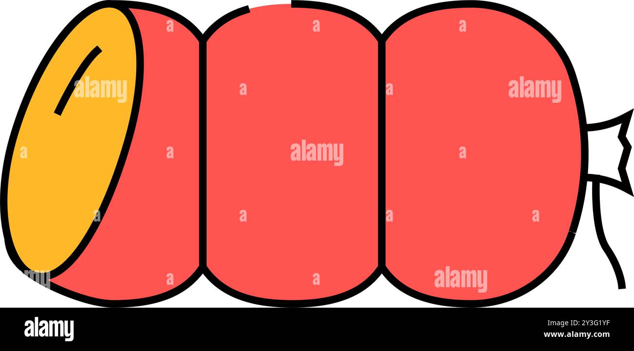 Grilled chicken ham color Stock Vector Images - Alamy