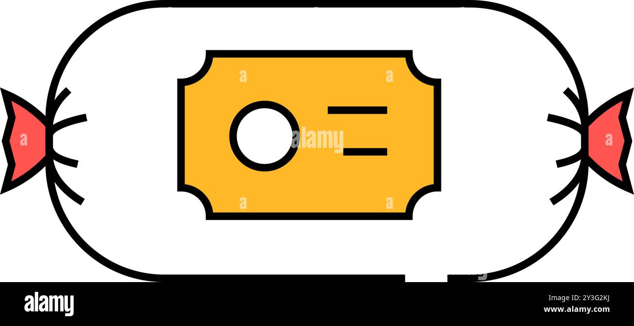 liver sausage meat icon color illustration Stock Vector Image & Art - Alamy