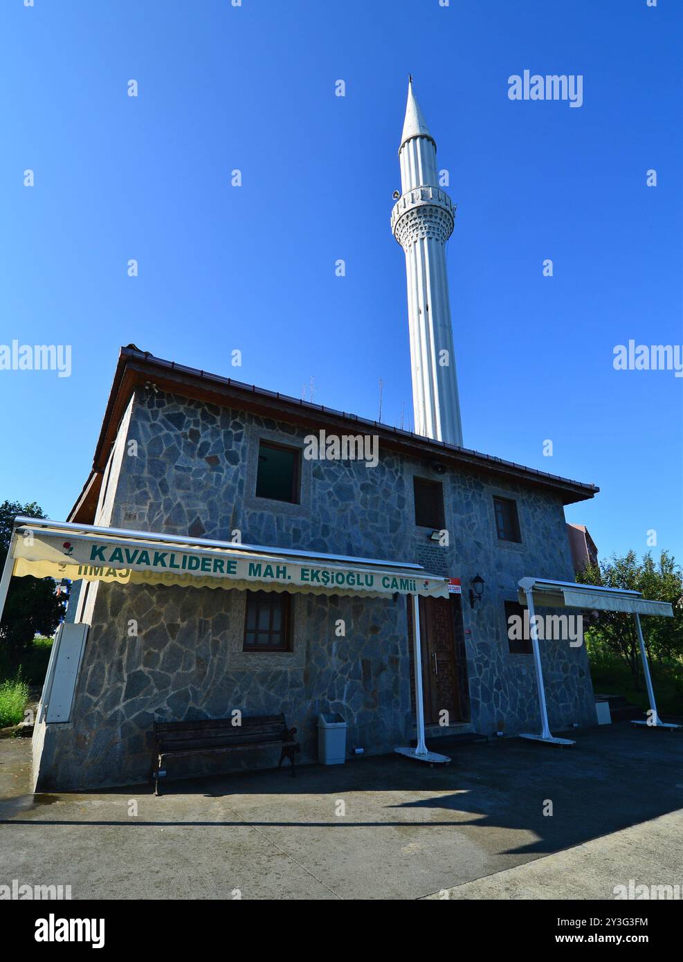 Eksioglu Mosque, located in Ardesen, Rize, Turkey, was built by the ...