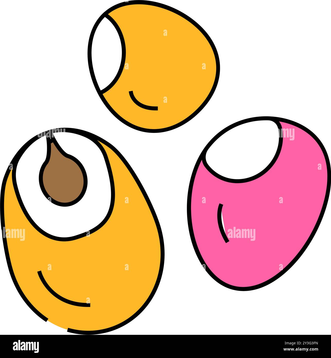 millet grain food icon color illustration Stock Vector Image & Art - Alamy