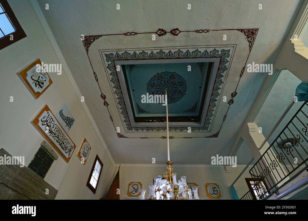 Eksioglu Mosque, located in Ardesen, Rize, Turkey, was built by the ...