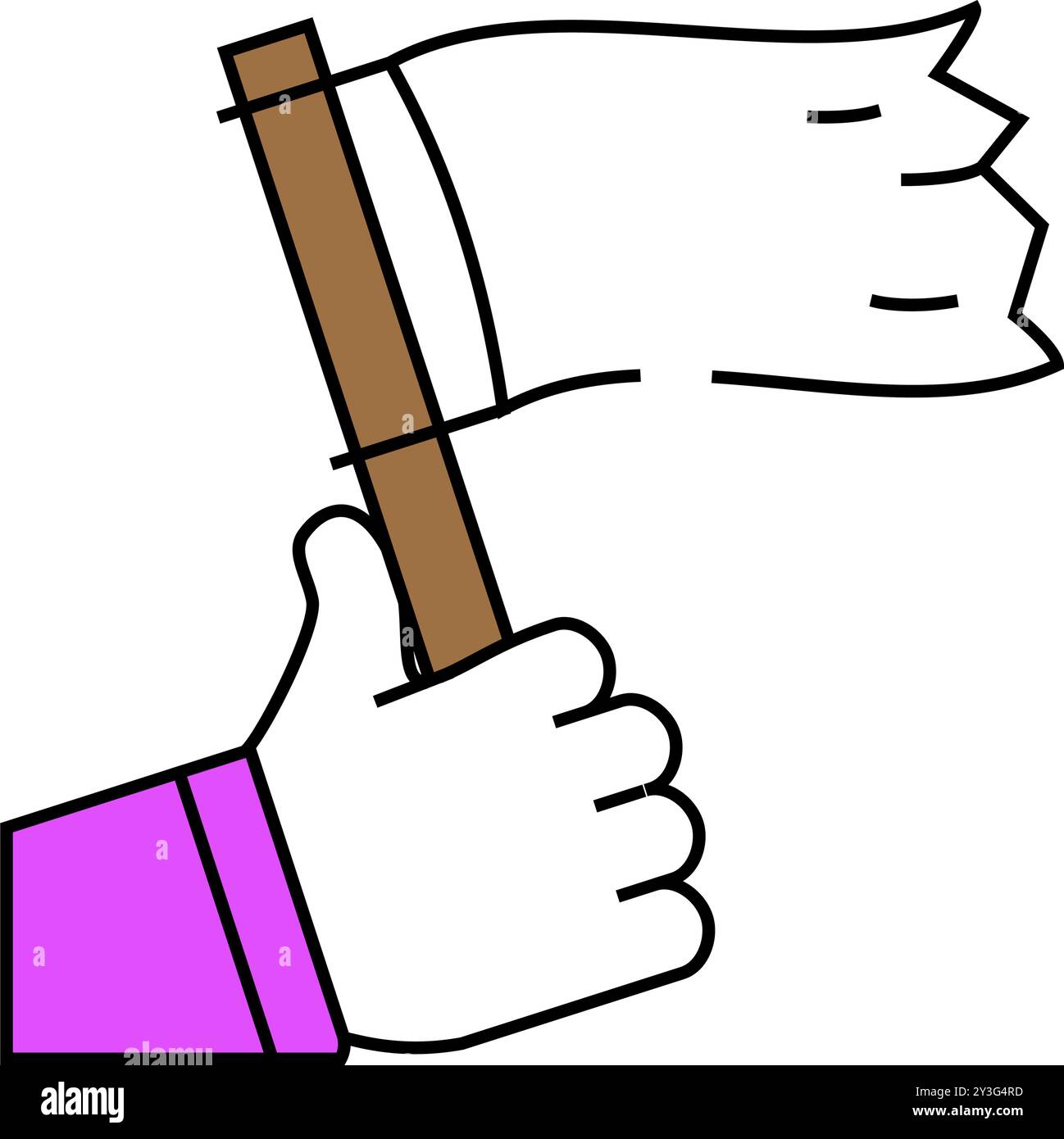 empty flag icon color illustration Stock Vector Image & Art - Alamy