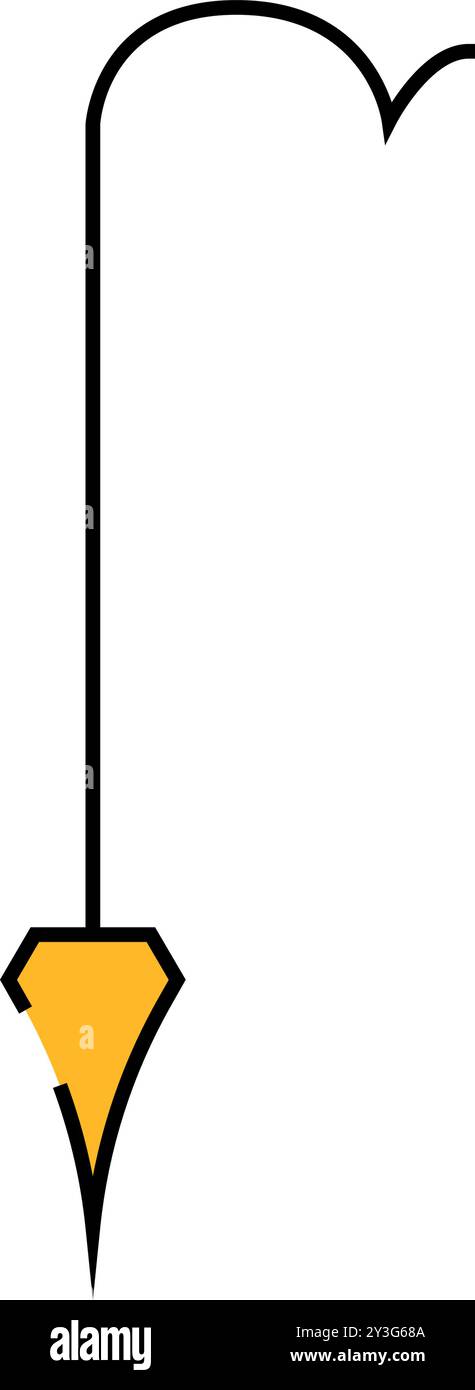 garden stakes tool icon color illustration Stock Vector Image & Art - Alamy