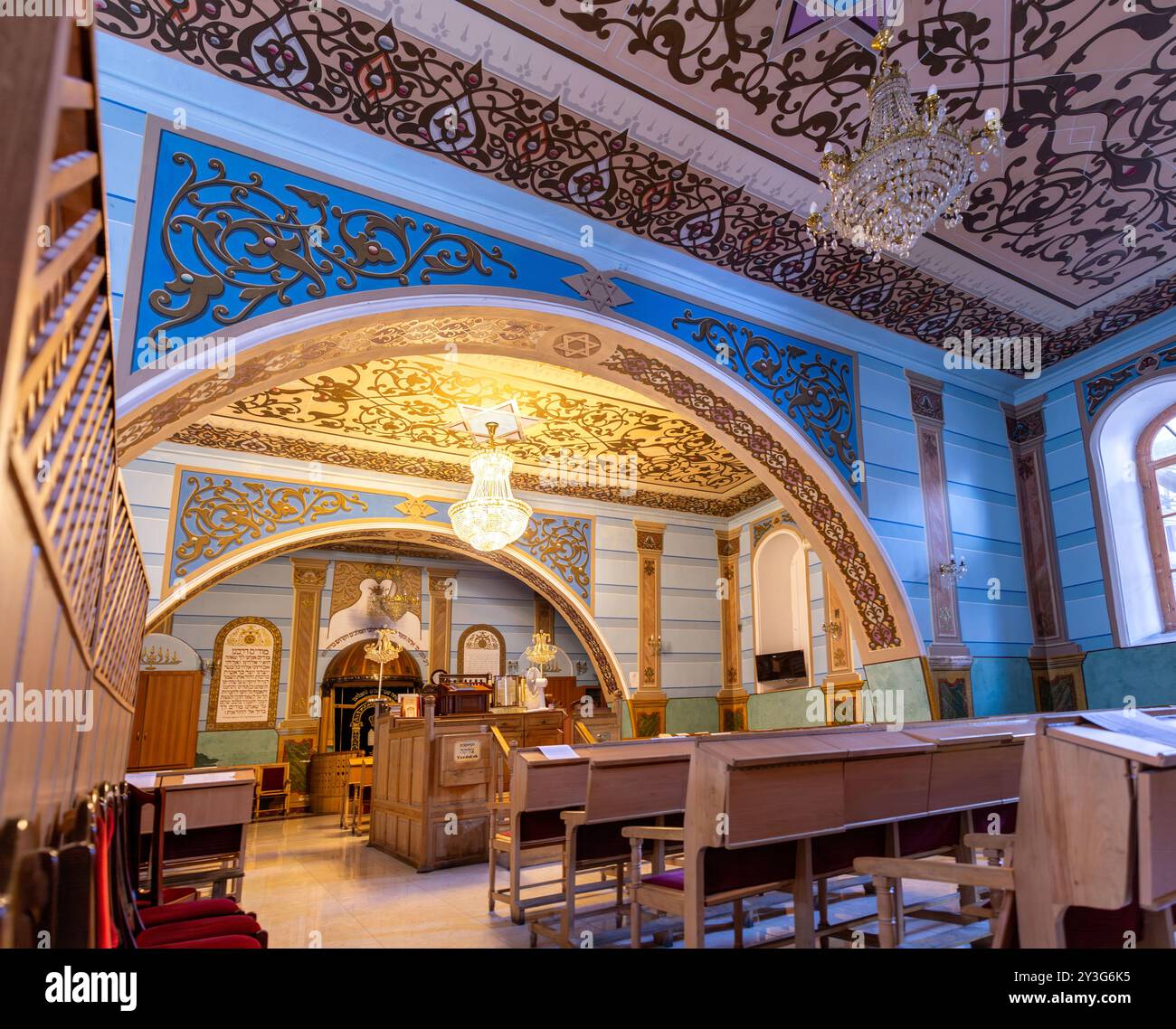 Tbilisi, Georgia - 12 AUG, 2024: The Great Synagogue of Tbilisi is an ...