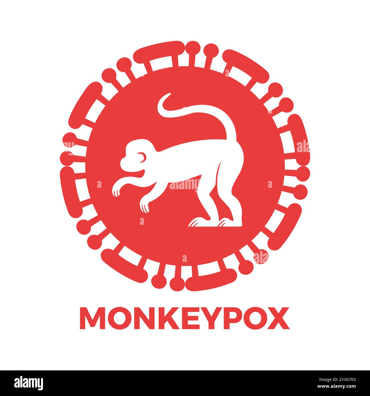 A detailed visual representation of Monkeypox emphasizes its critical ...