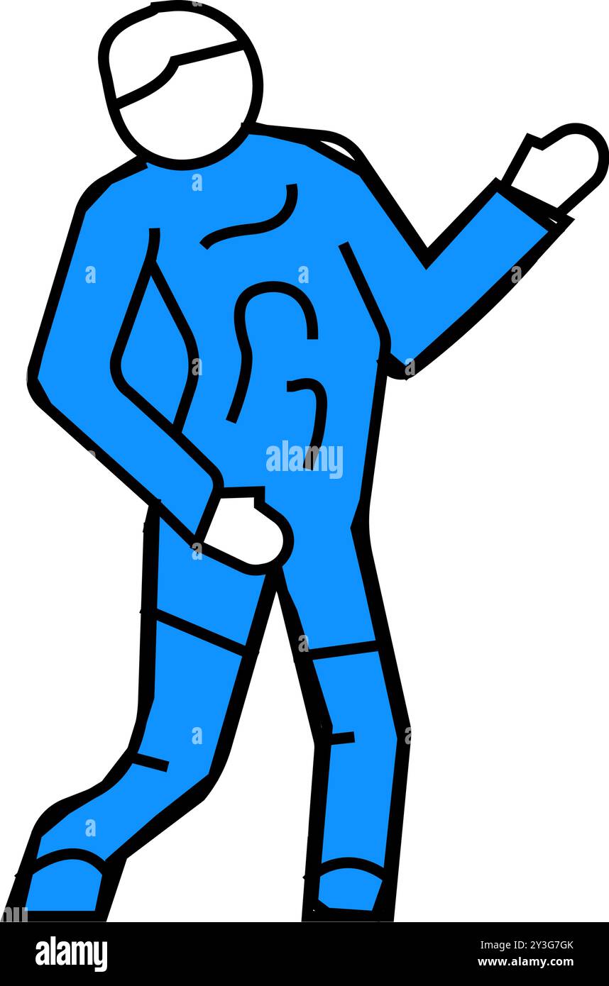 monster zombie icon color illustration Stock Vector Image & Art - Alamy