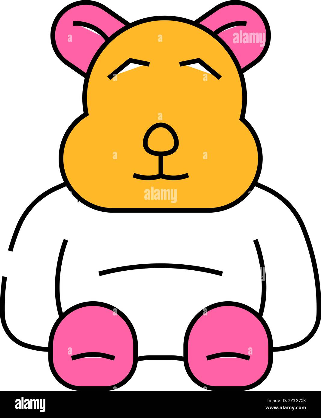 plush toy child icon color illustration Stock Vector Image & Art - Alamy