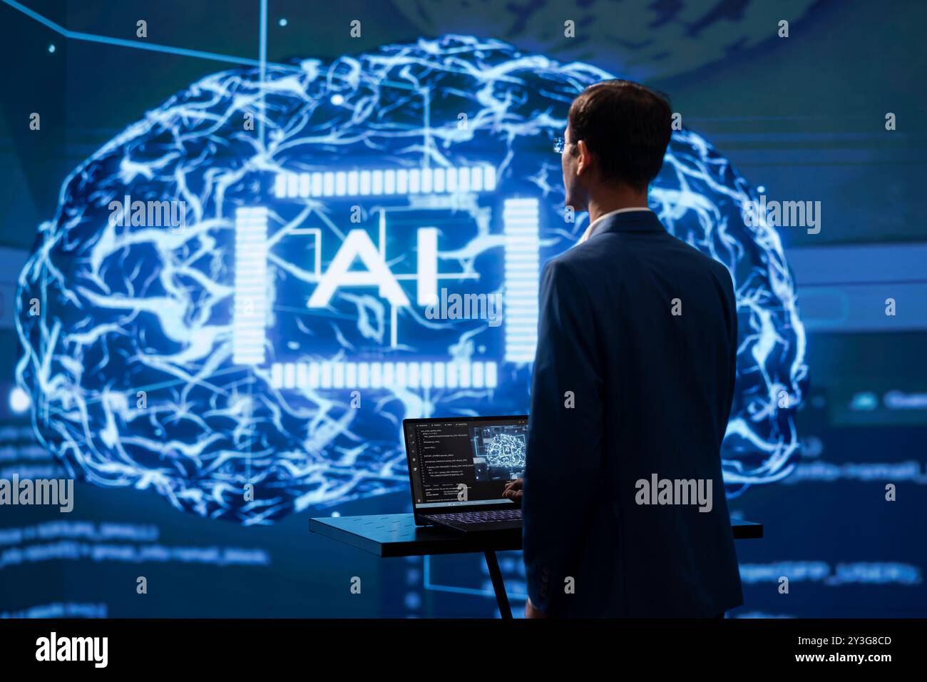 System administrator uses neural networks modeled after human brain to solve complex issues. AI ...