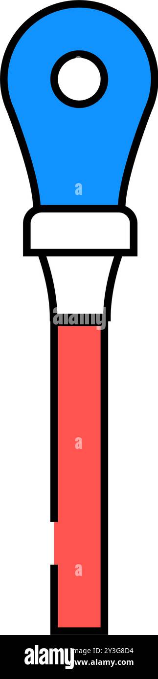 panel feed wire cable icon color illustration Stock Vector Image & Art ...