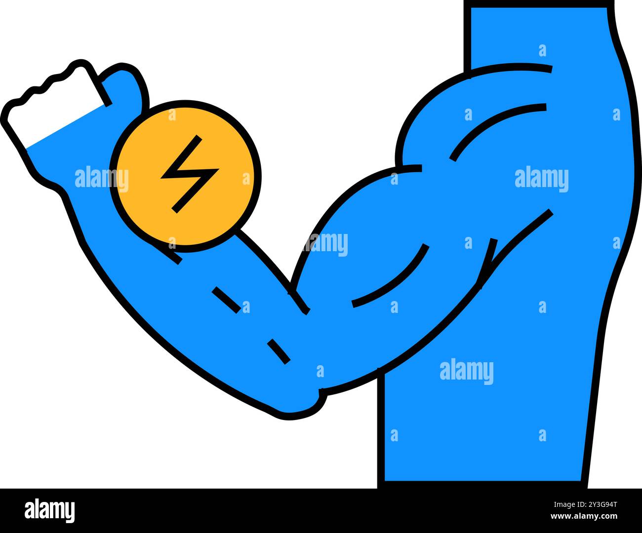 arm pain body ache icon color illustration Stock Vector Image & Art - Alamy