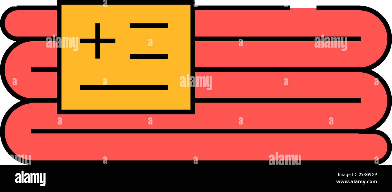 emergency blanket first aid icon color illustration Stock Vector Image ...