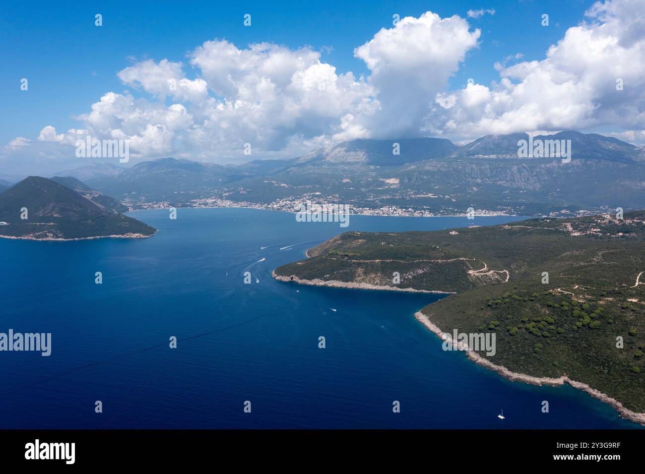 Aerial view mamula island hi-res stock photography and images - Alamy