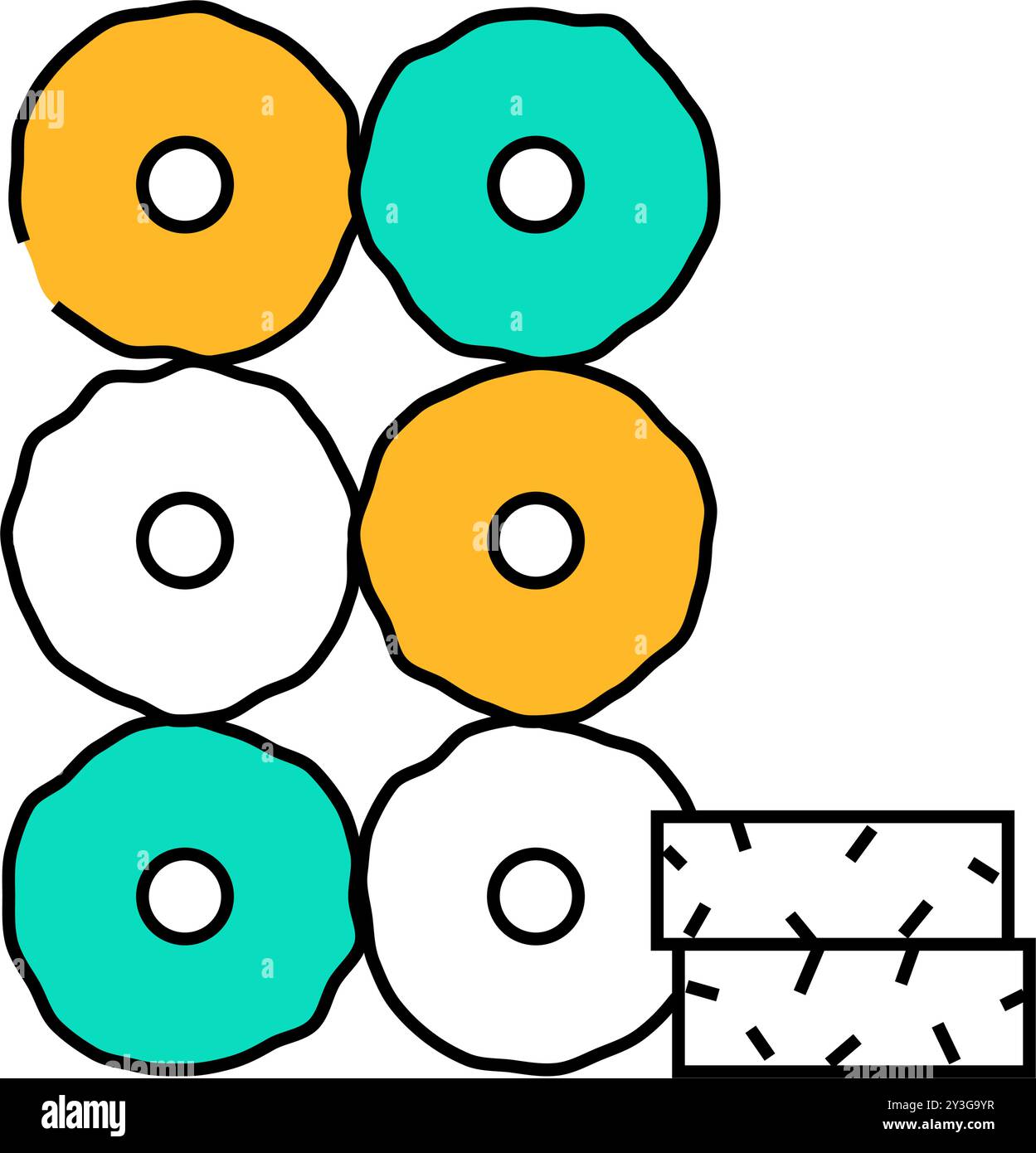 tablets peat icon color illustration Stock Vector Image & Art - Alamy