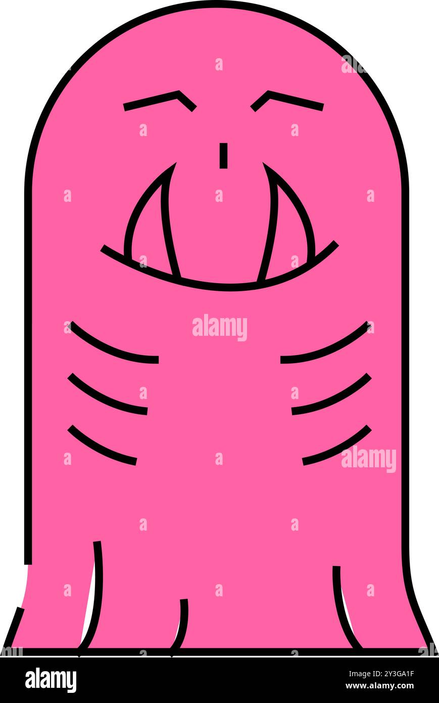 ghoul ghost icon color illustration Stock Vector Image & Art - Alamy