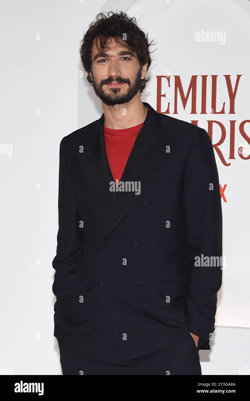 Emily in Paris fourth season red carpet Eugenio Franceschini during the ...
