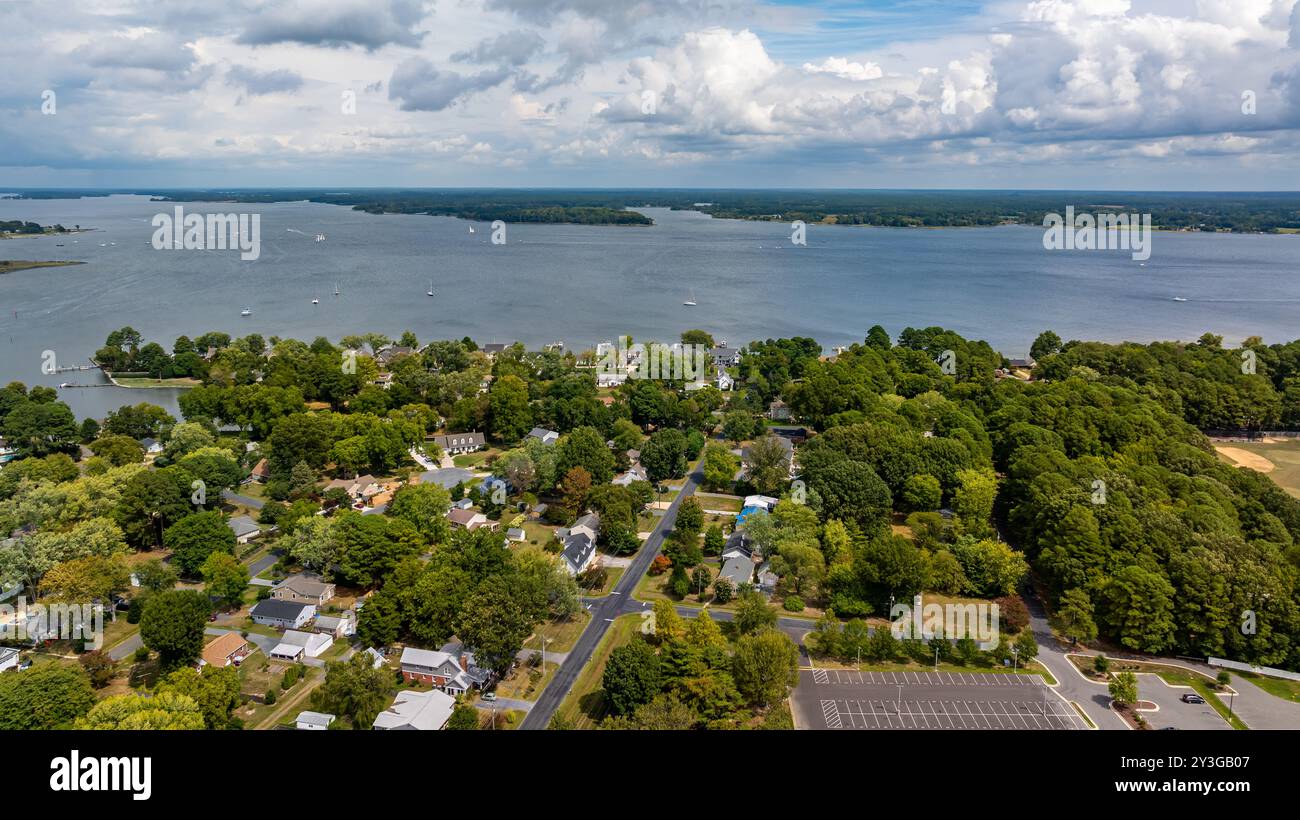 Chesapeake bay aerial hi-res stock photography and images - Alamy