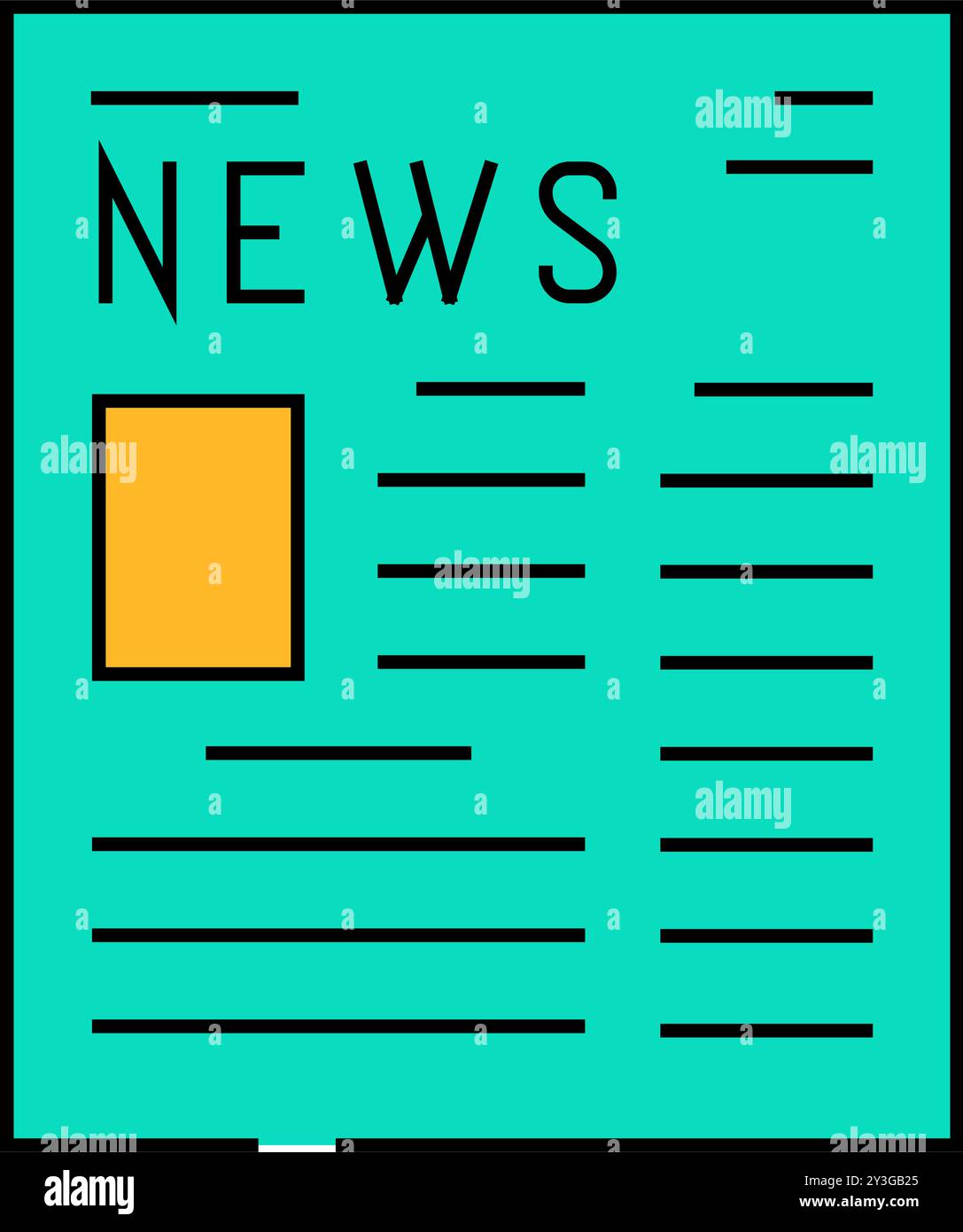 print advertising icon color illustration Stock Vector Image & Art - Alamy