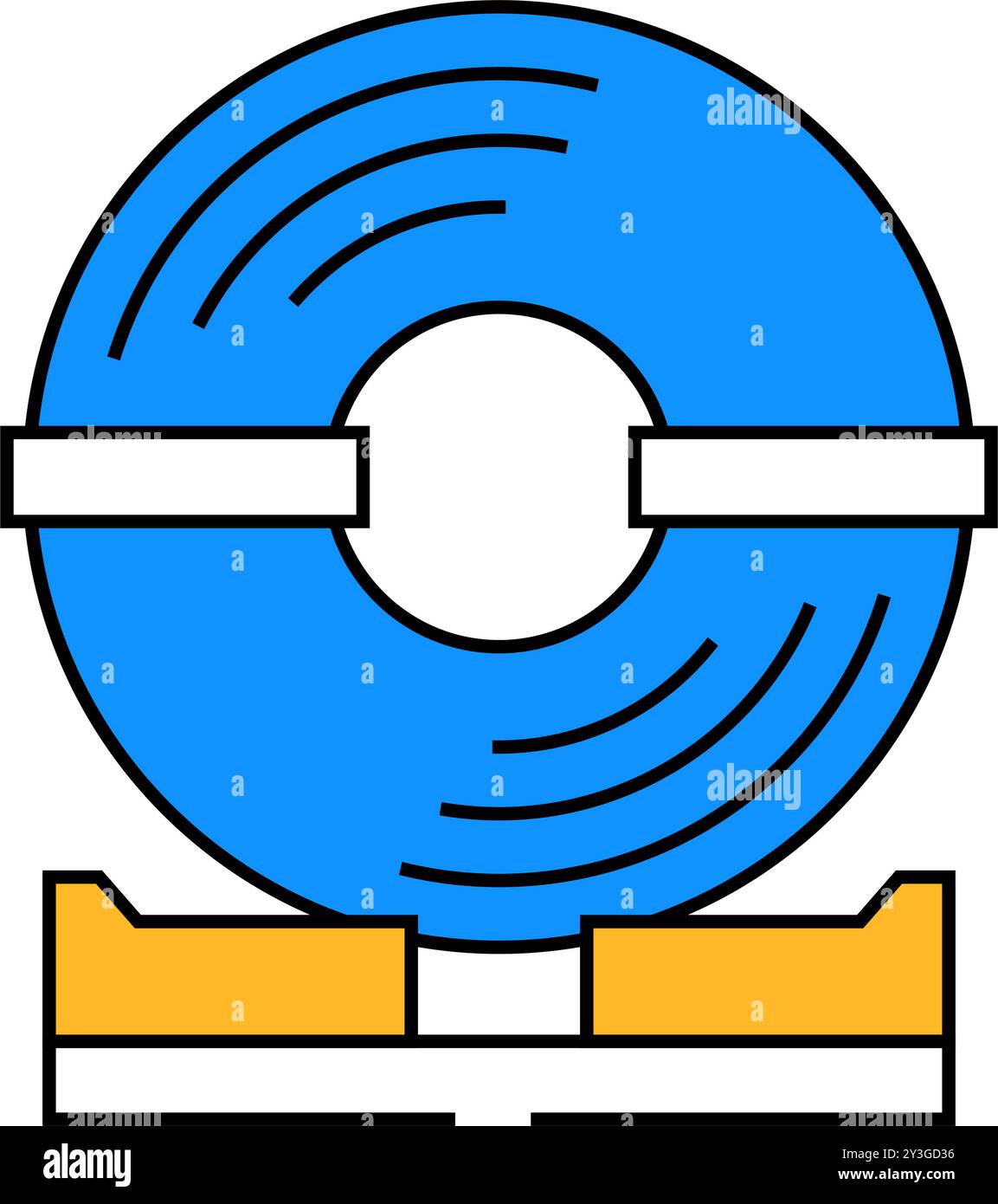 coil steel production icon color illustration Stock Vector Image & Art ...