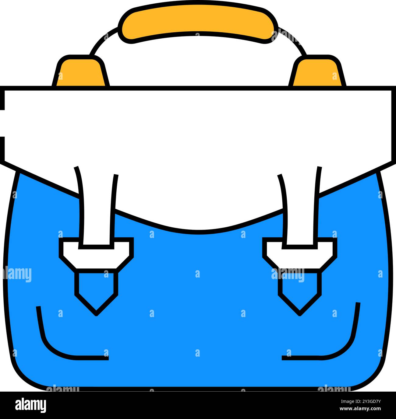 working briefcase icon color illustration Stock Vector Image & Art - Alamy