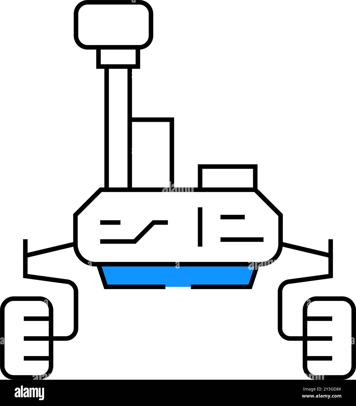 mars rover planet icon color illustration Stock Vector Image & Art - Alamy