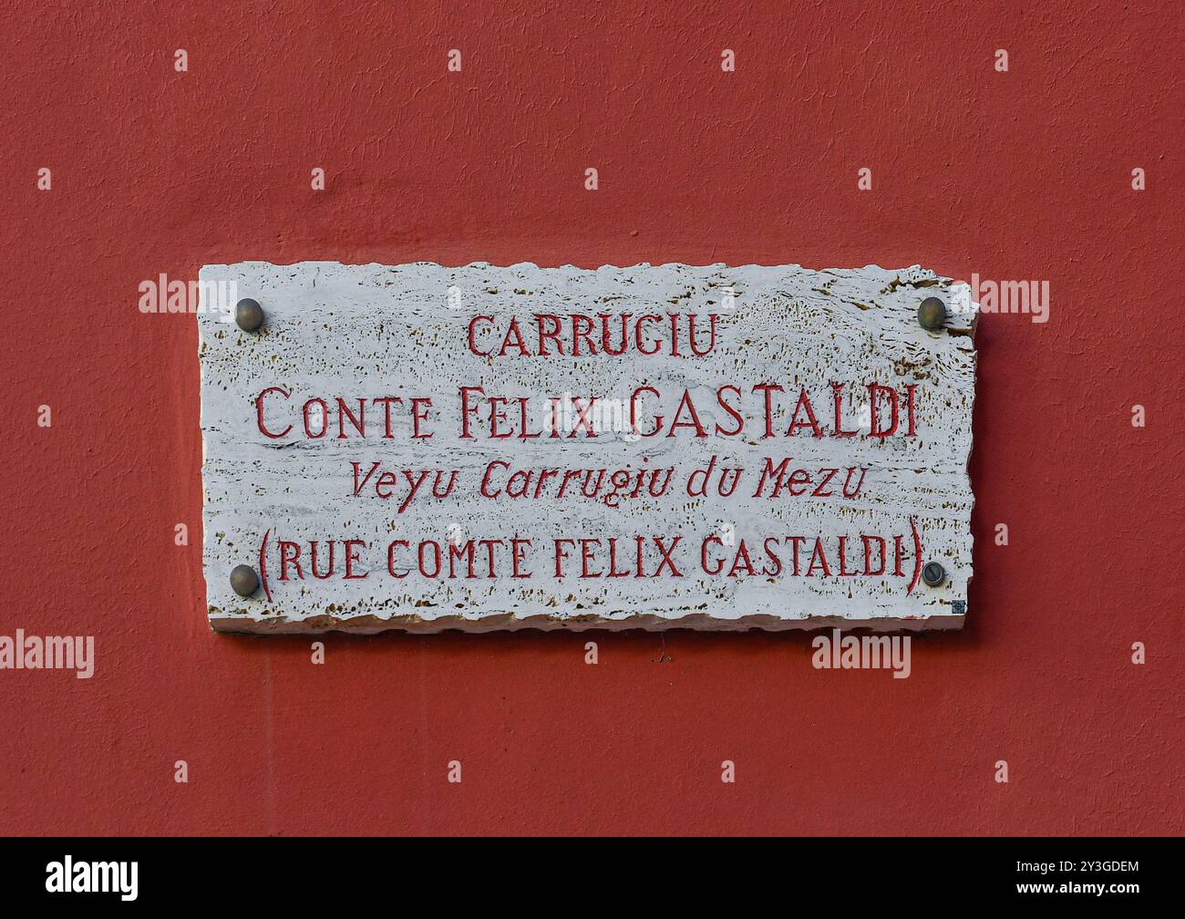 Rue comte felix gastaldi hi-res stock photography and images - Alamy