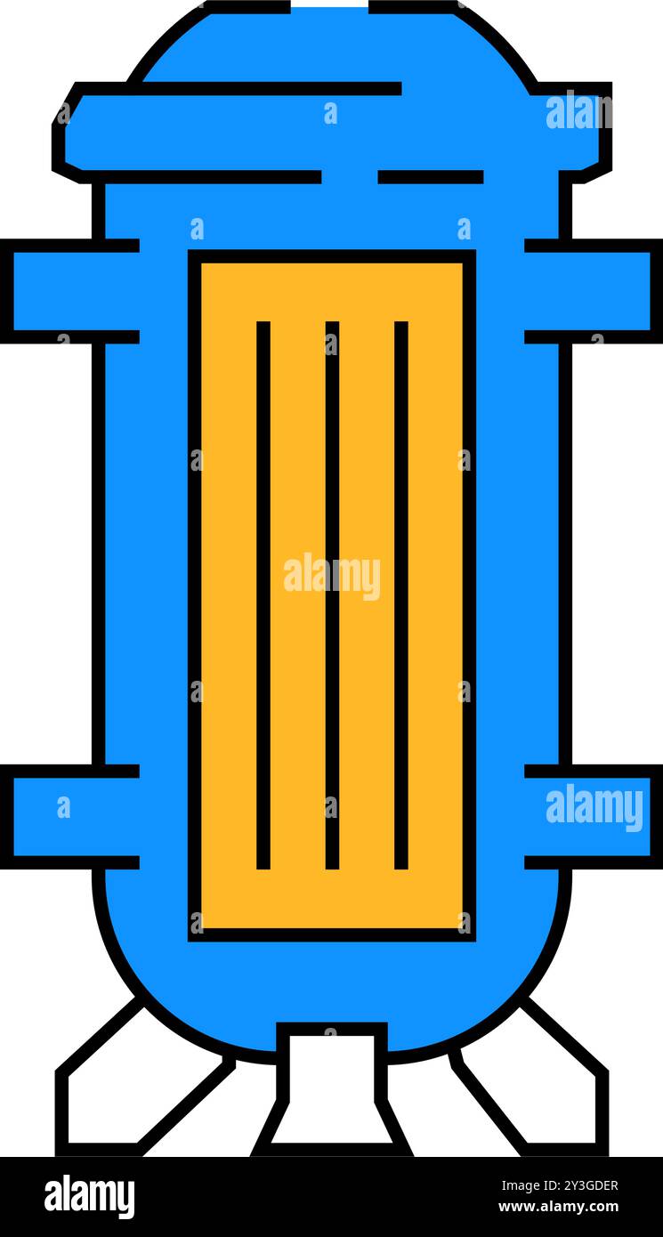Gas turbine vessel Stock Vector Images - Alamy
