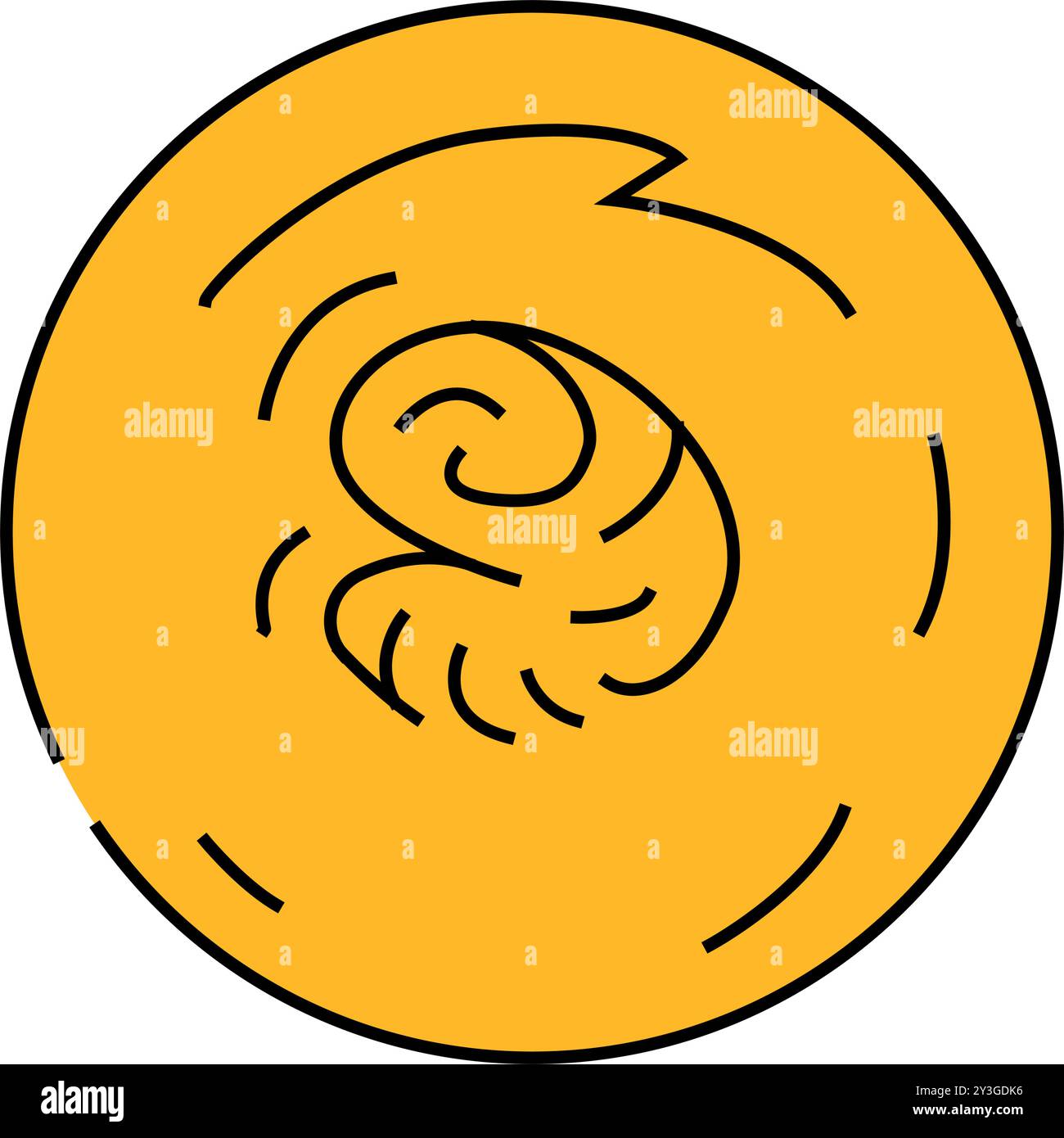 mars polar ice caps planet icon color illustration Stock Vector Image ...