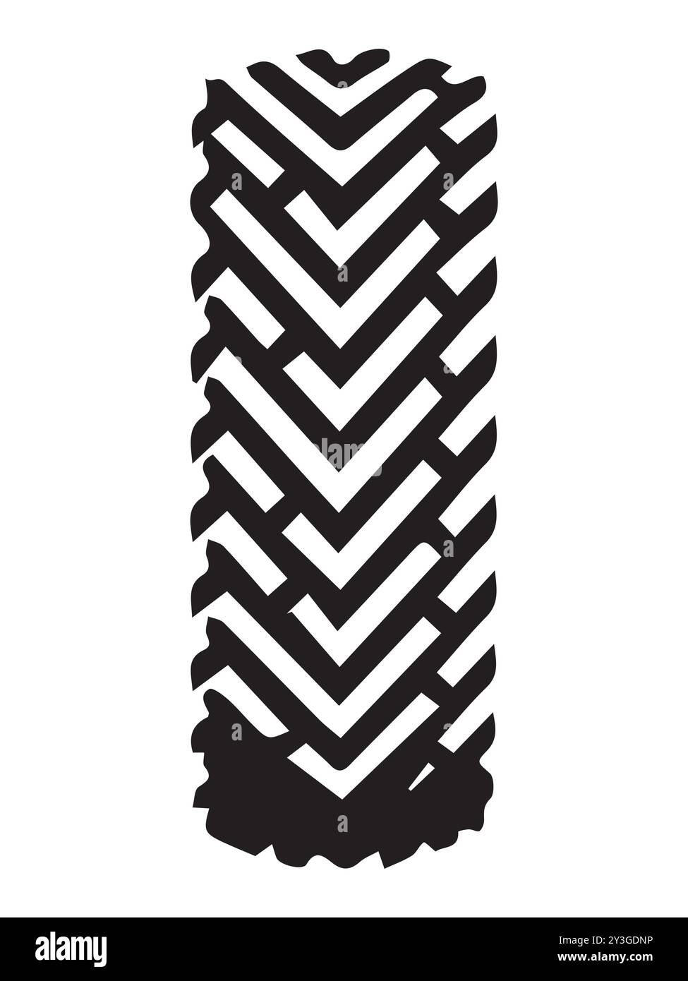 Black silhouette of tire tracks isolated on a white background. Concept ...