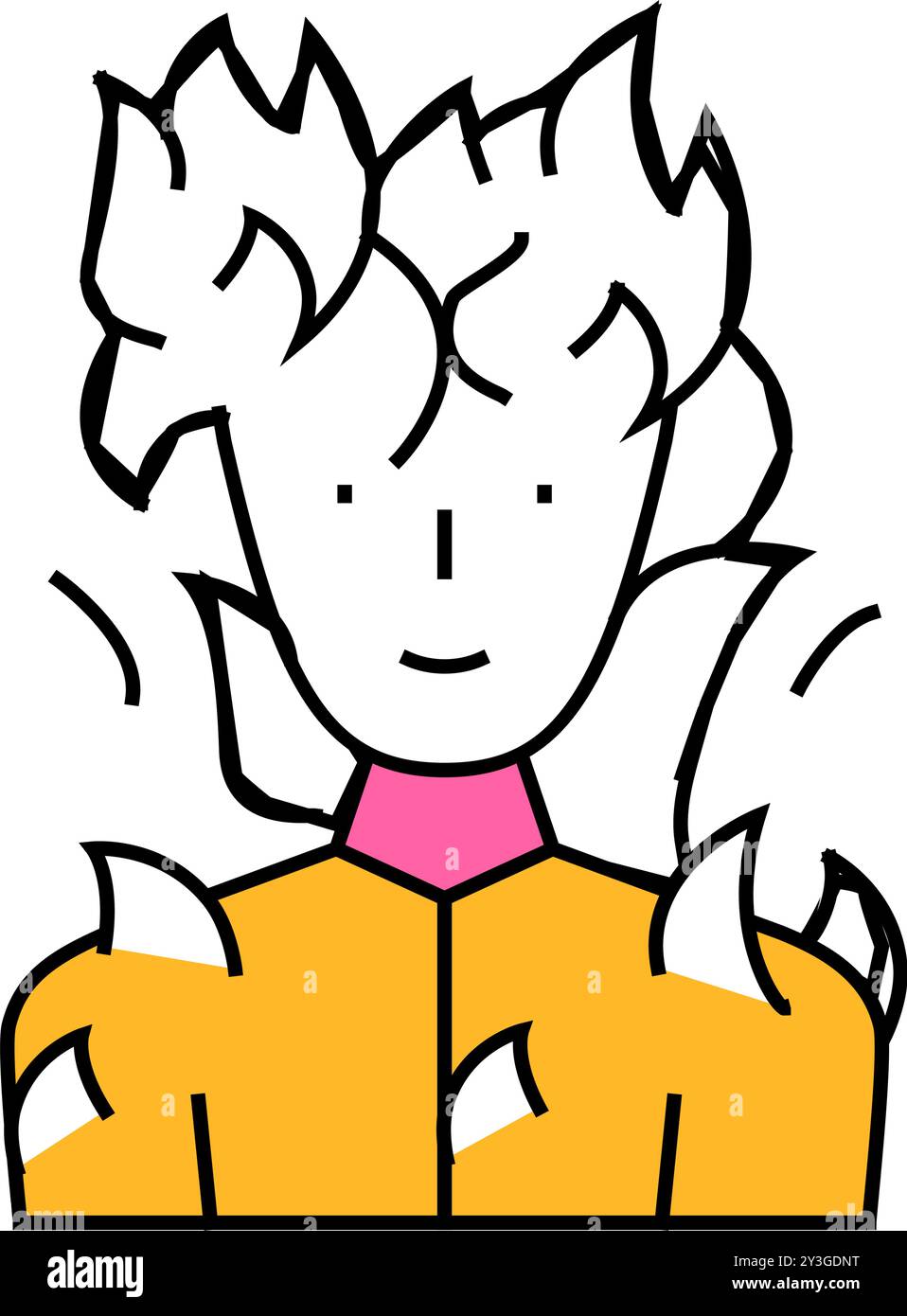 Burning robot Cut Out Stock Images & Pictures - Alamy