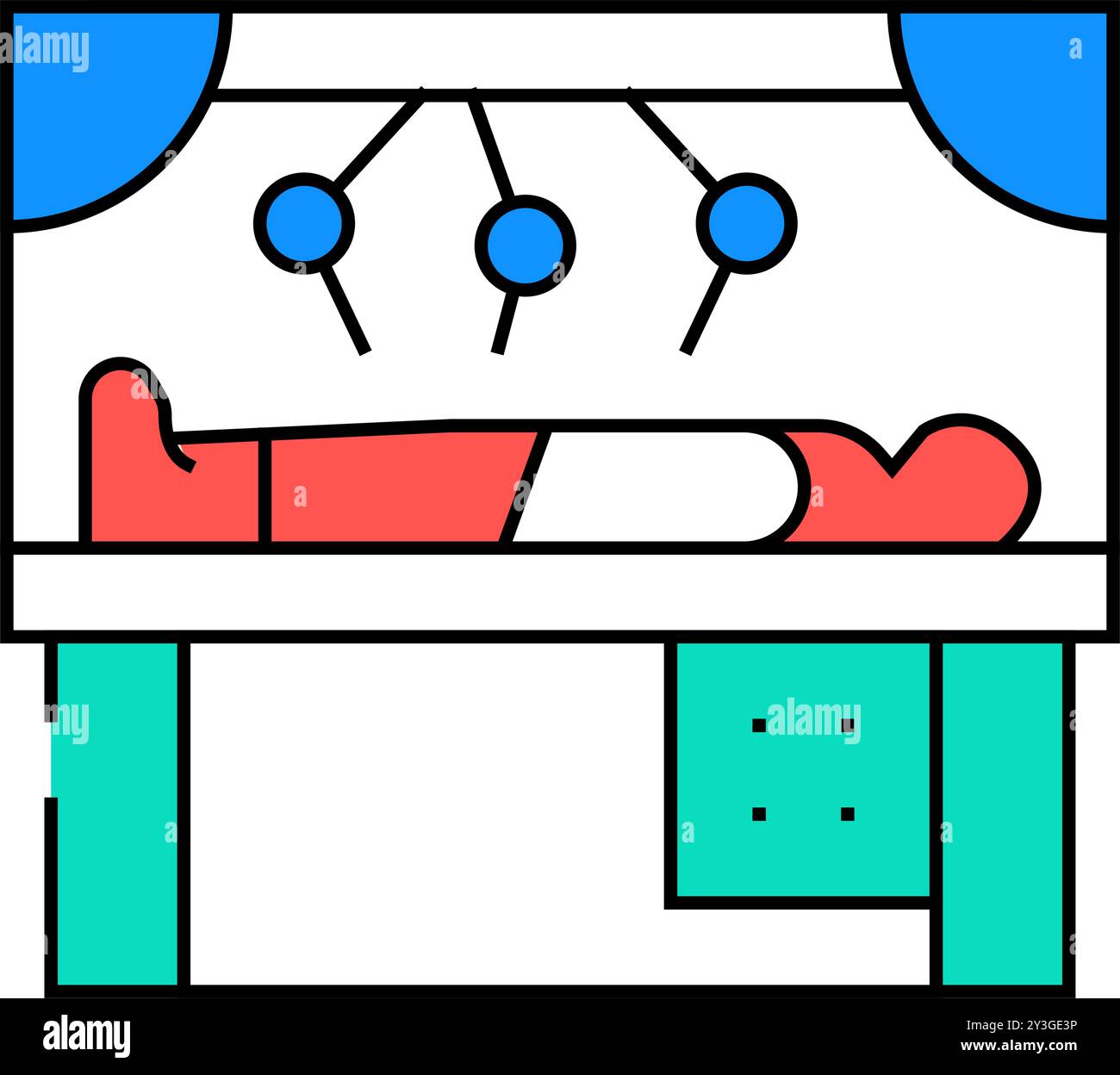 Robot doing surgery operation Stock Vector Images - Alamy