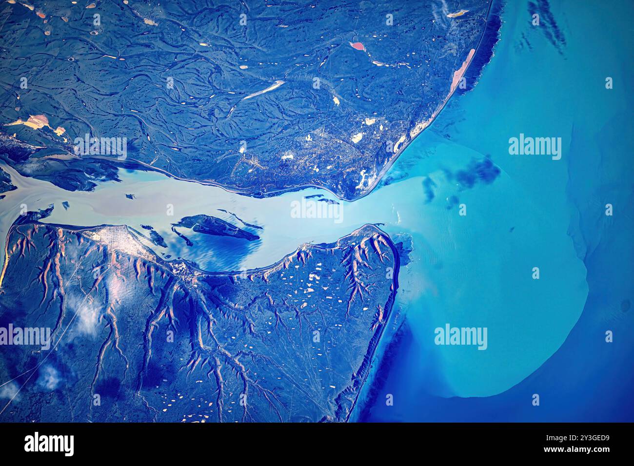 Santa Cruz River, Argentina Stock Photo - Alamy