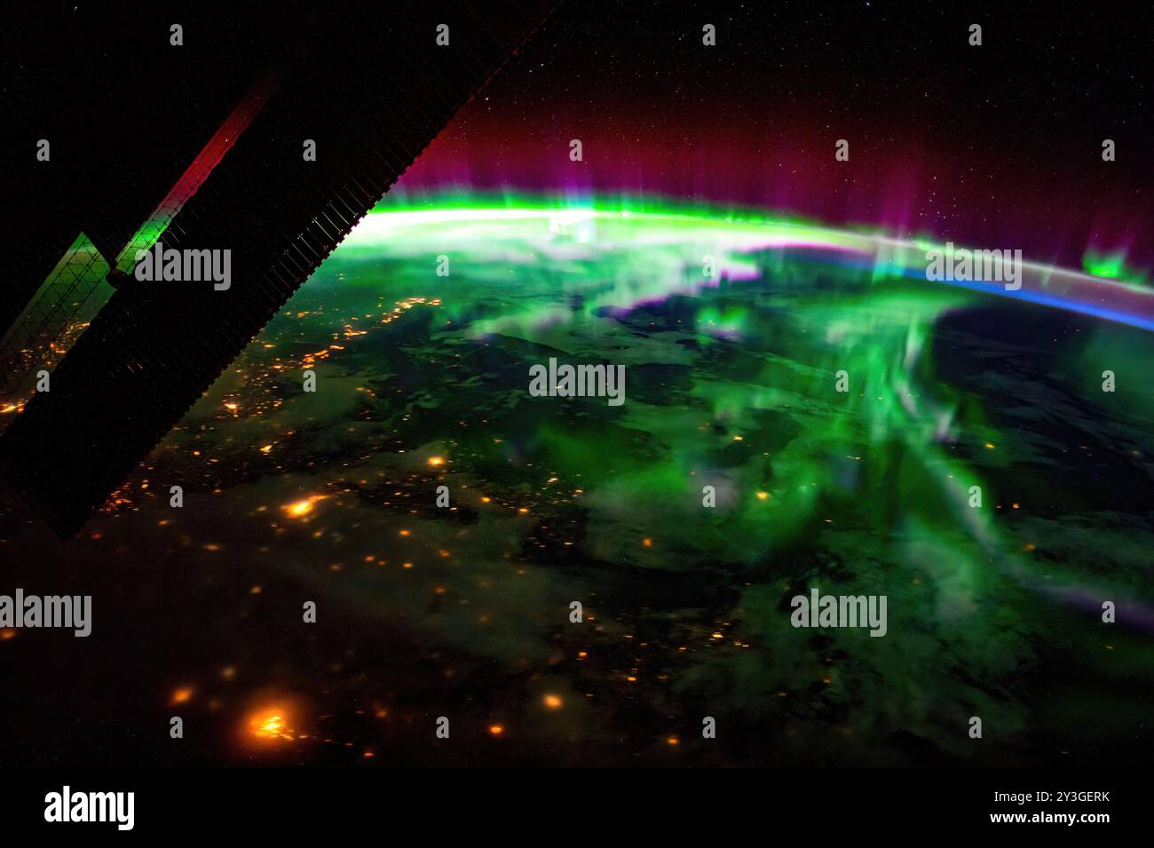 Aurora Borealis Planet Earth Stock Photo - Alamy