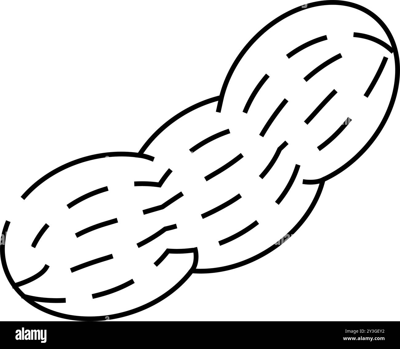 peanut nut icon color illustration Stock Vector Image & Art - Alamy