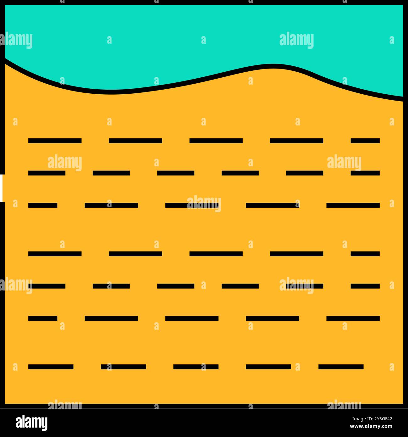 field peat icon color illustration Stock Vector Image & Art - Alamy