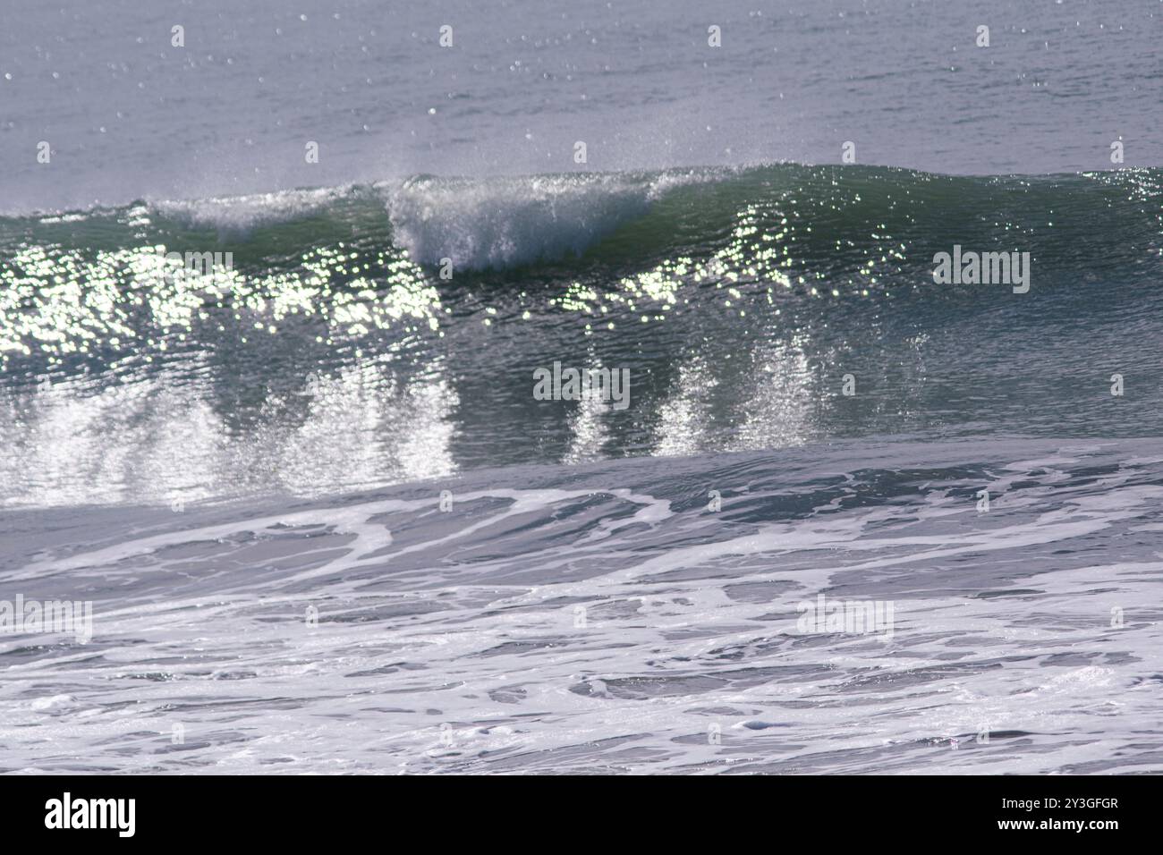 Wave near the seashore Blue water Stock Photo - Alamy