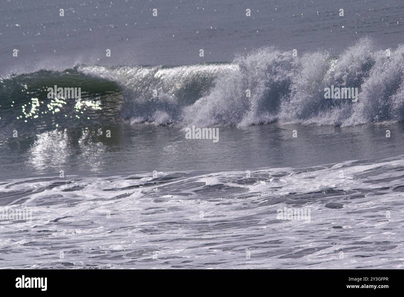 Wave near the seashore Blue water Stock Photo - Alamy
