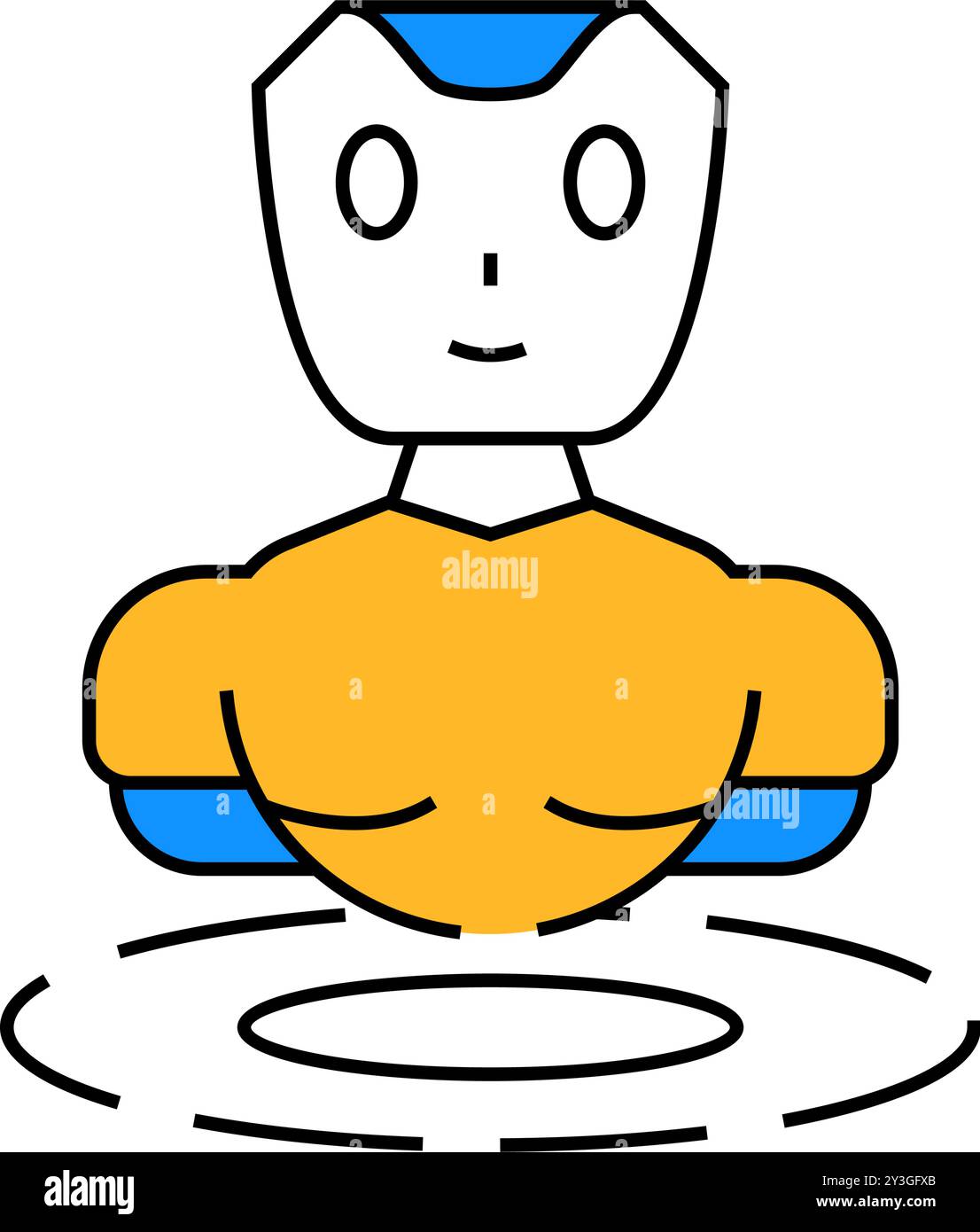 Modern chat bot color Cut Out Stock Images & Pictures - Alamy